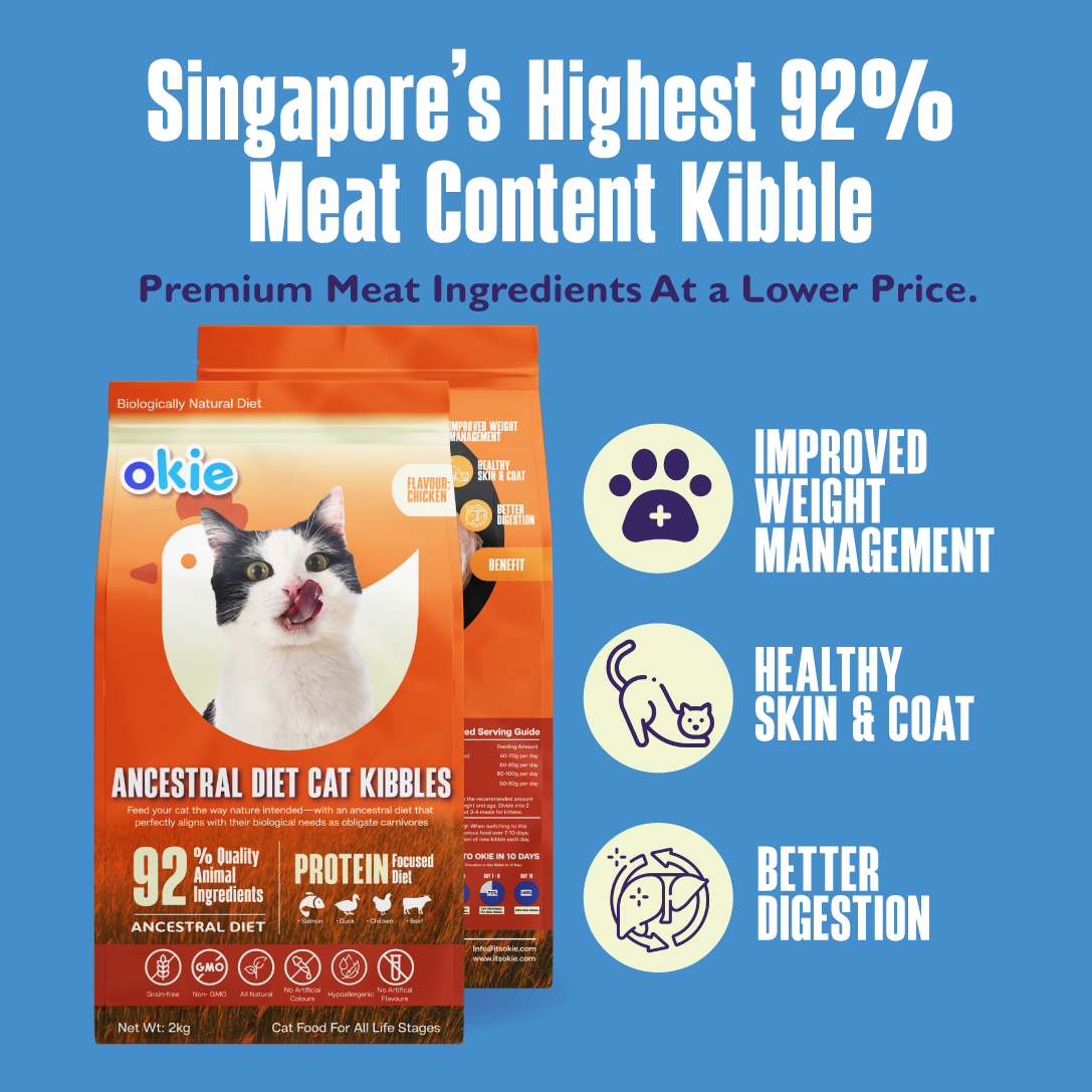 Ancestral Diet Cat Kibbles – Okie